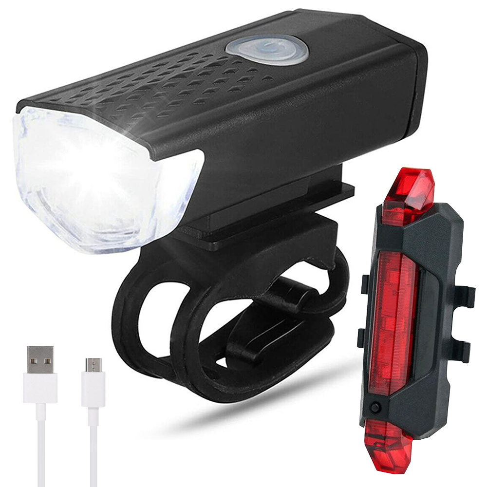 Led set spate față usb bike light | Uluitor